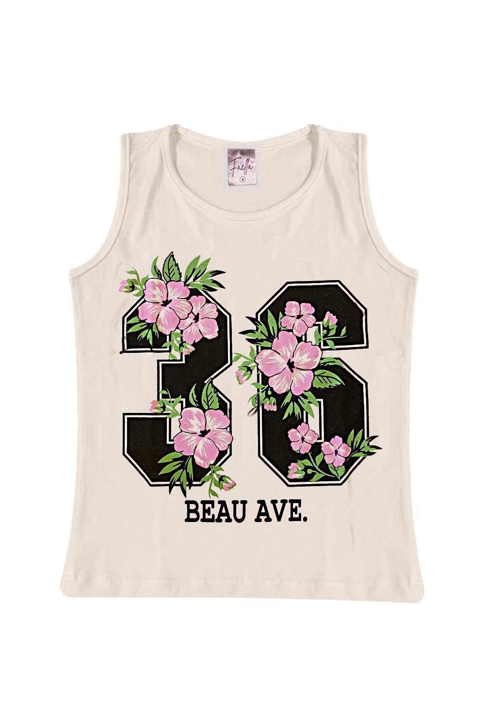 Conjunto Infantil Verão Feminino Beau Ave - Off-White