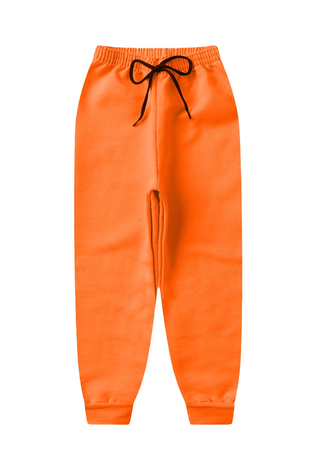 Conjunto Infantil Masculino Moletom Peluciado Nasa - Laranja Neon