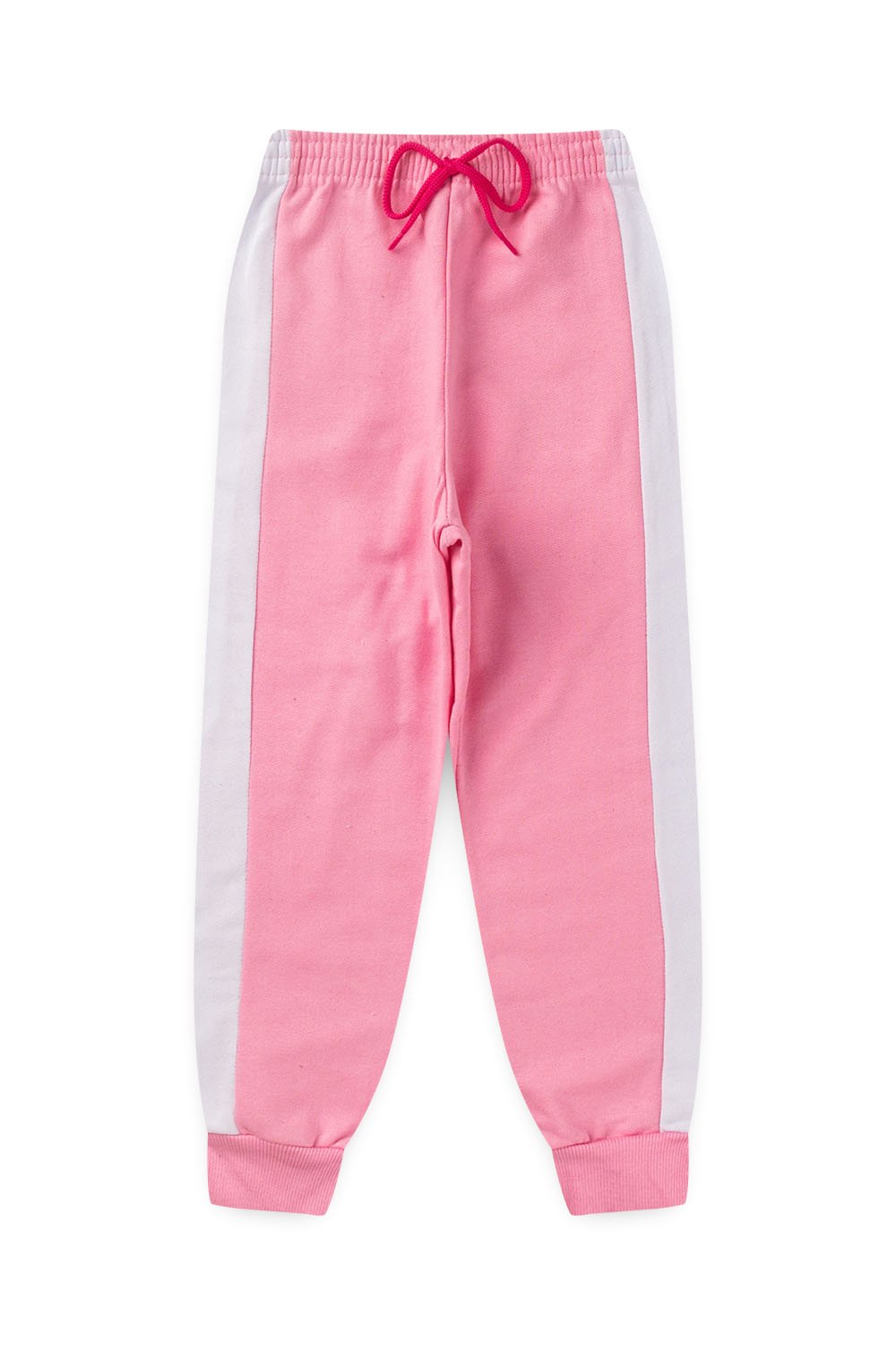 Conjunto Moletom Peluciado Infantil Feminino Faella Flores - Rosa